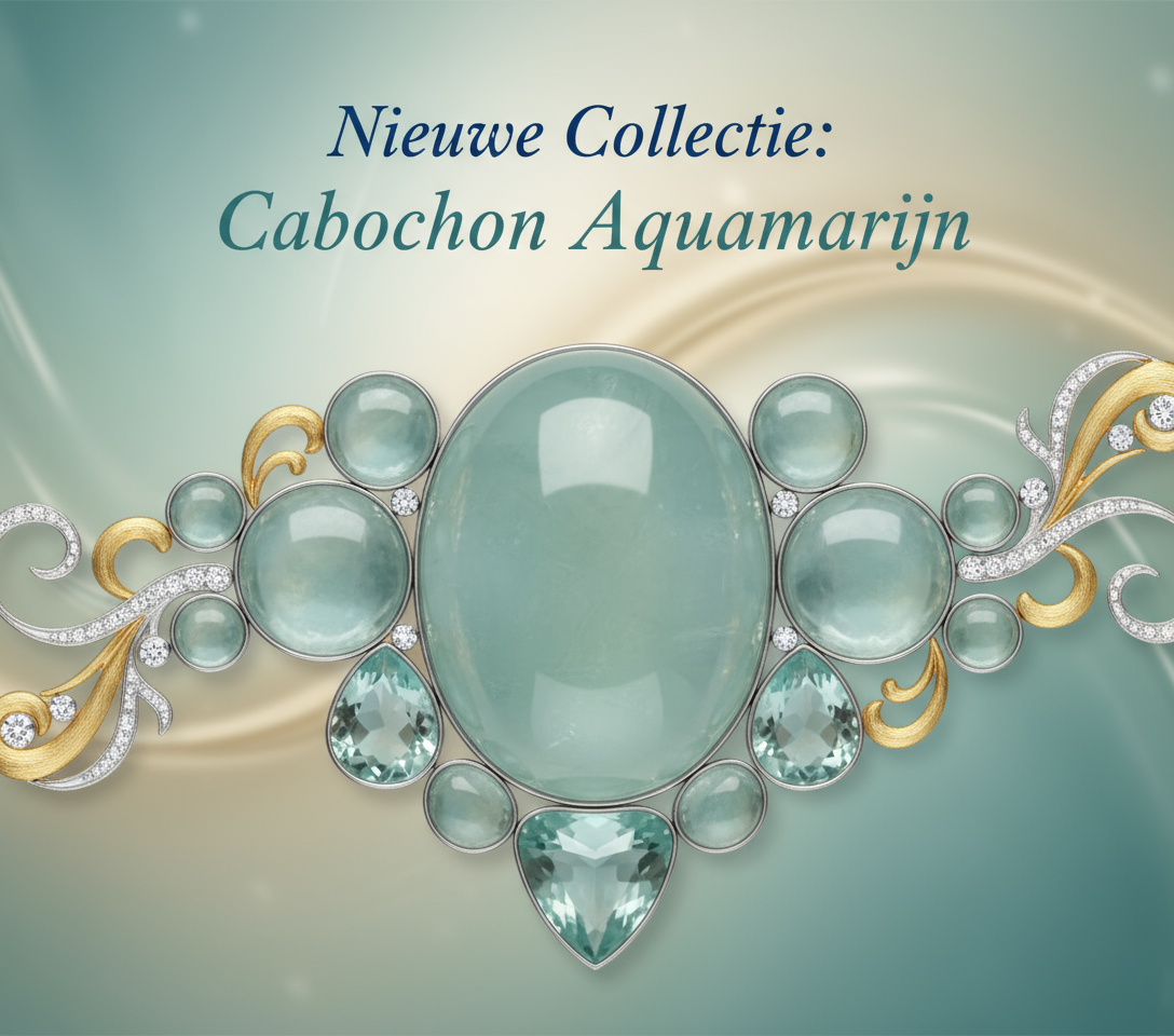 Aquamarijn, cabochon – De Steenen Kamer